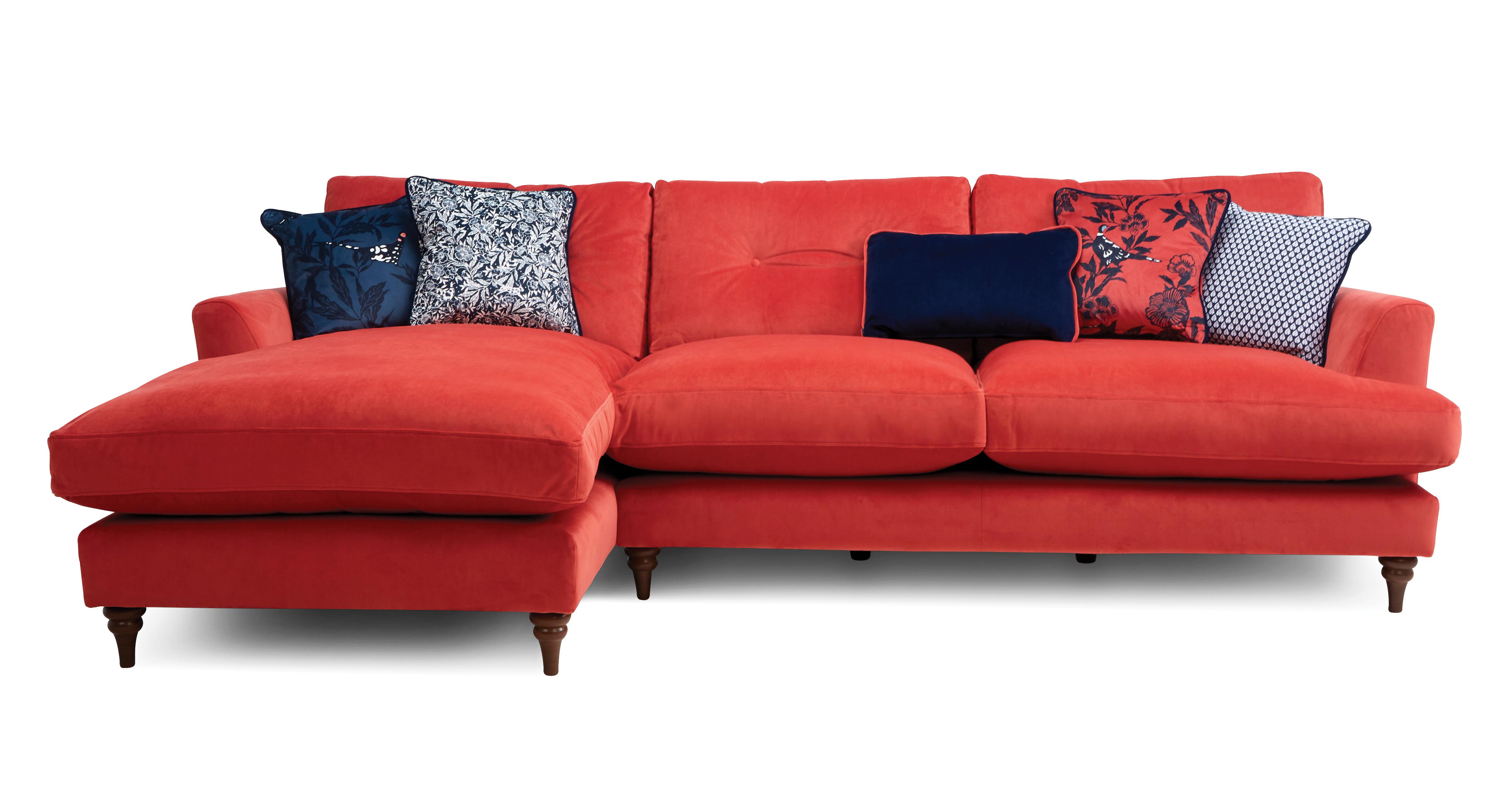 patterdale Velvet 3 Seater Sofa