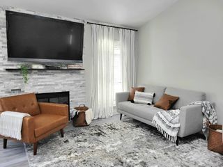 Grey couch living spaces store